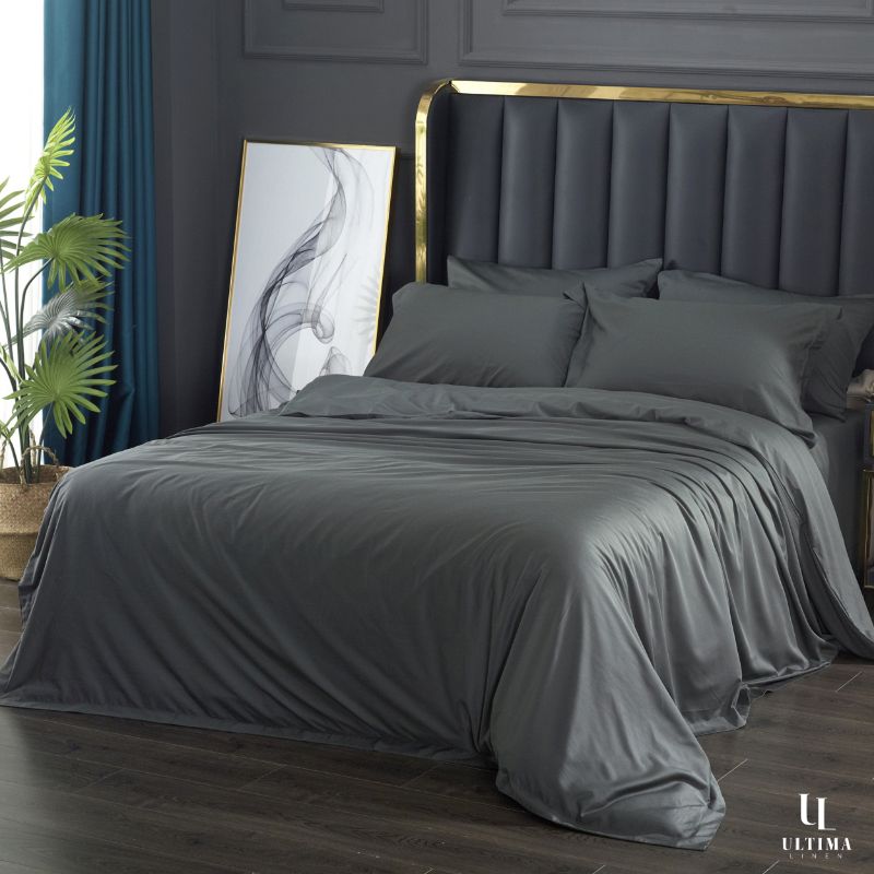Gray | TENCEL™ Sheet Set, Duvet Cover & Pillow Cases (With TENCEL ...