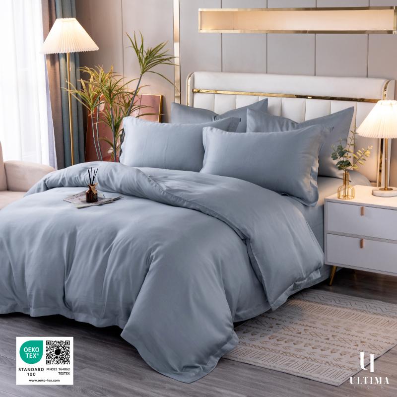 Steel | TENCEL™ Sheet Set, Duvet Cover & Pillow Cases (With TENCEL ...